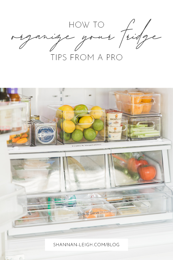 How To Organize Your Fridge Like a Pro - Showit Blog